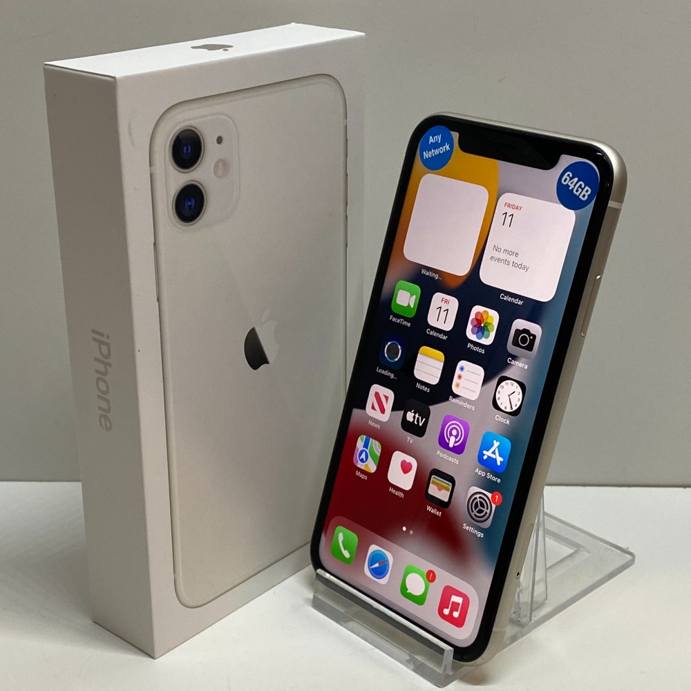 Apple iPhone 11 Unlocked 64GB Model A2221 in White Boxed - Own4Less